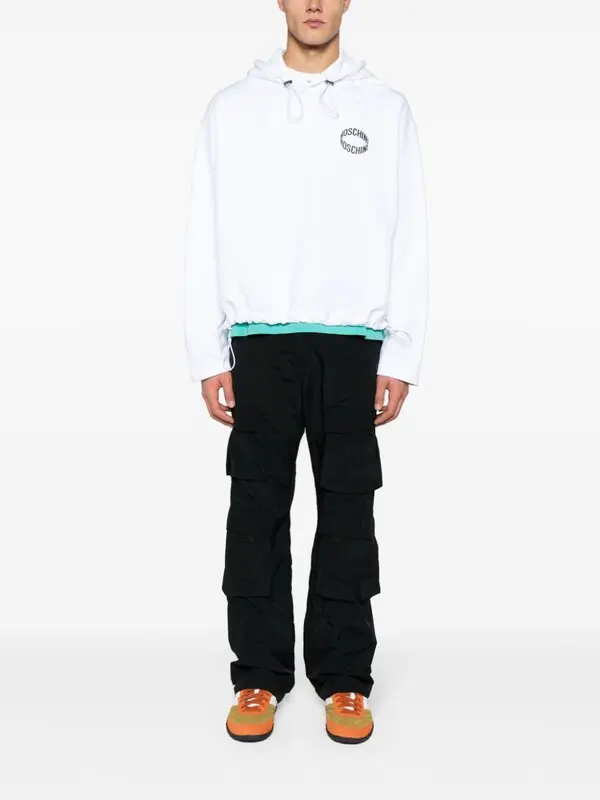 Moschino Appliqué Organic Cotton Sweatshirt