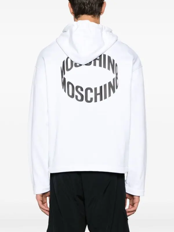 Moschino Appliqué Organic Cotton Sweatshirt