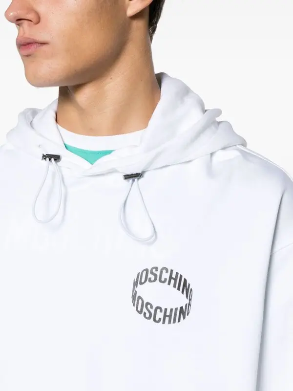 Moschino Appliqué Organic Cotton Sweatshirt