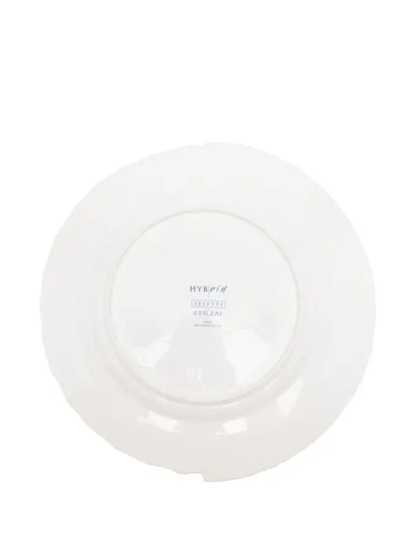SELETTI Hybrid Mitla Ceramic Dinner Plate - Brown