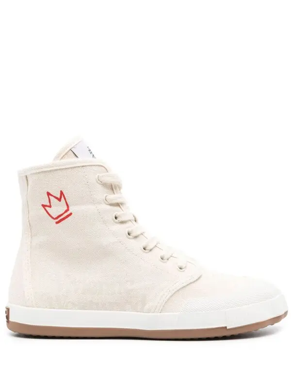 VIVIENNE WESTWOOD Animal Gym Hi-top Sneakers - Neutrals