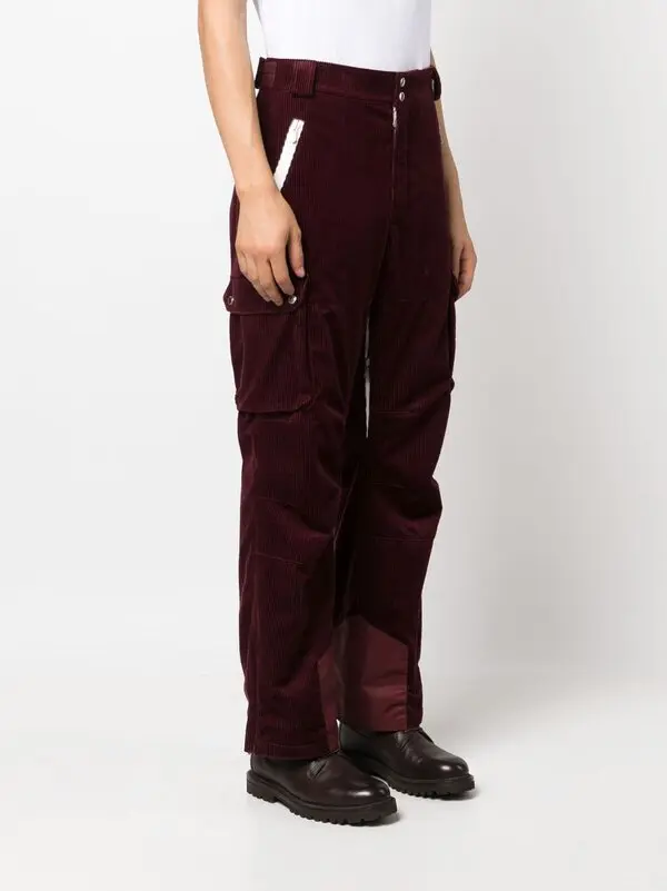 Brunello Cucinelli Logo-embroidered Corduroy Trousers