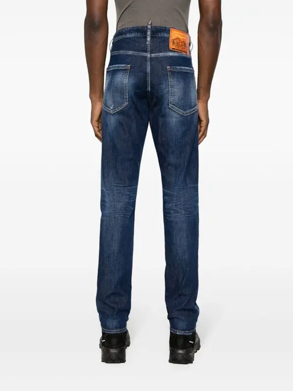 Dsquared2 Cool Guy Distressed Jeans - Blue