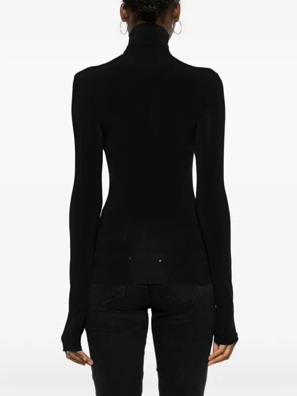 Off-White Off Stamp High-neck Top - Black