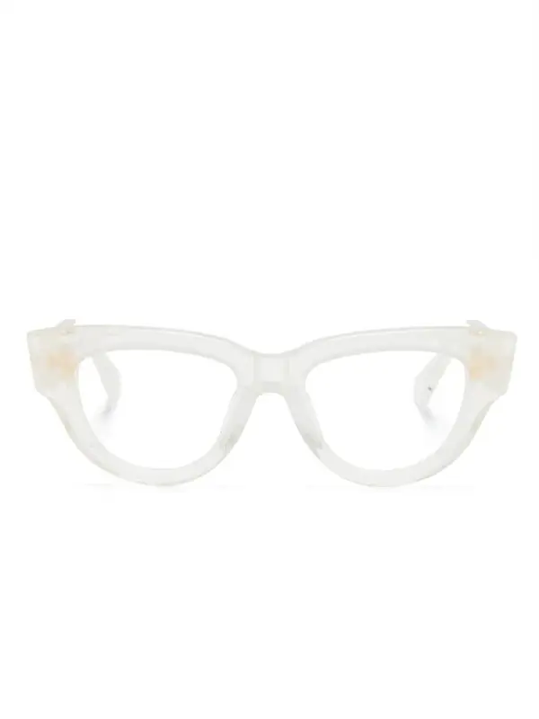Valentino Garavani V Essential Iii Cat-eye Glasses - White
