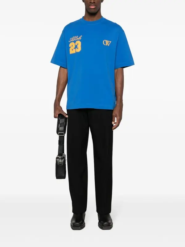 Off-White Logo-print Cotton T-shirt