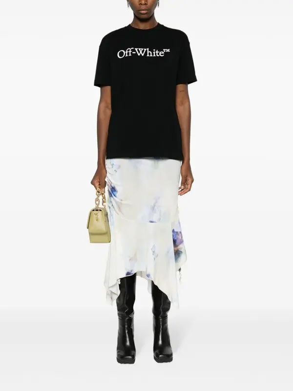Off-White Logo-print T-shirt - Black