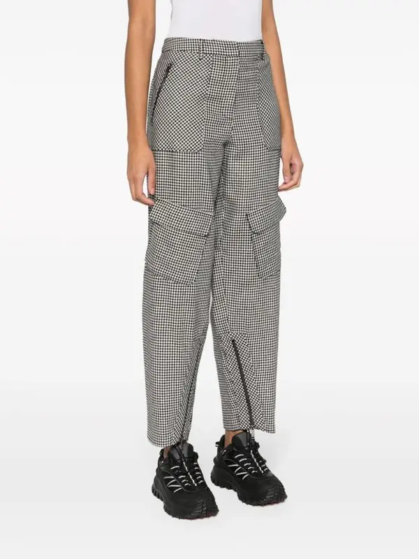 Iceberg Houndstooth Tapered Trousers