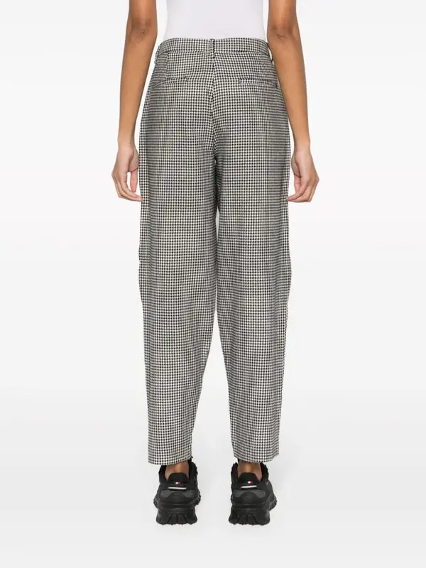 Iceberg Houndstooth Tapered Trousers