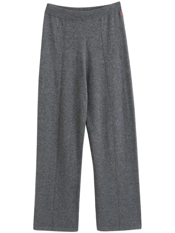 Chinti & Parker Wide-leg Wool Blend Track Pants - Grey