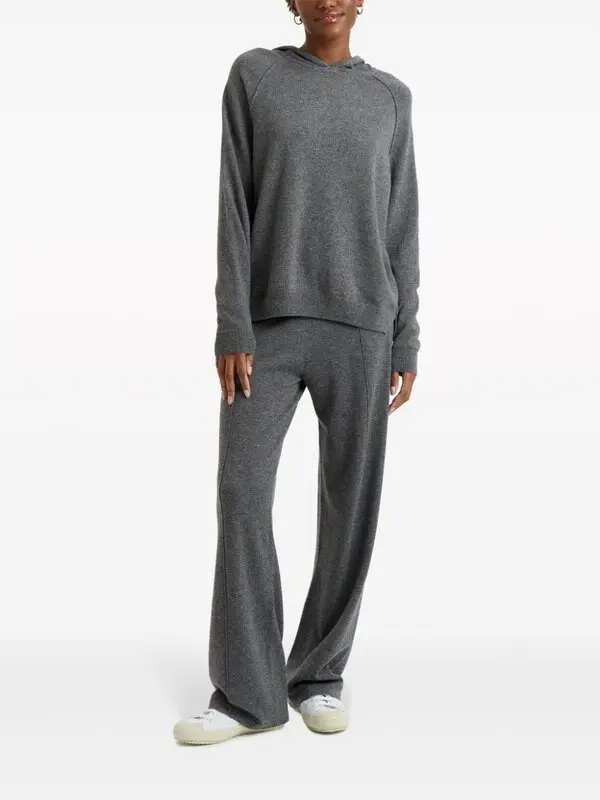 Chinti & Parker Wide-leg Wool Blend Track Pants - Grey