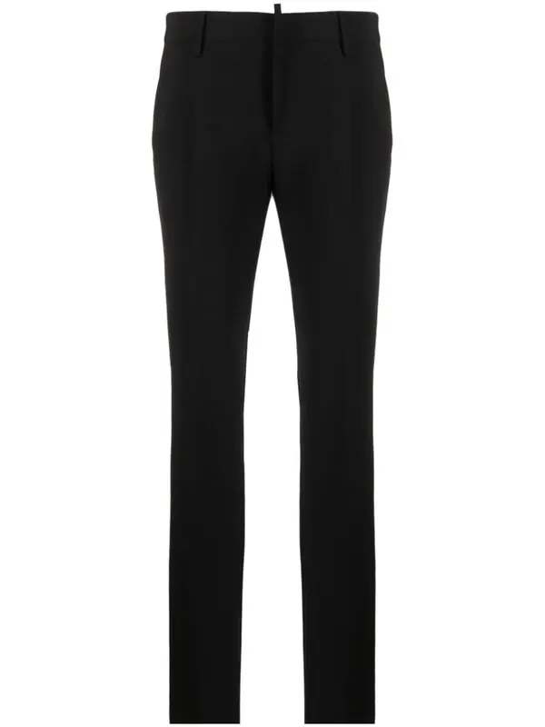 Dsquared2 Logo Plaque Slim-fit Trousers