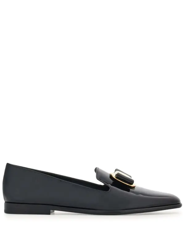 FERRAGAMO Vara Patent Leather Loafers