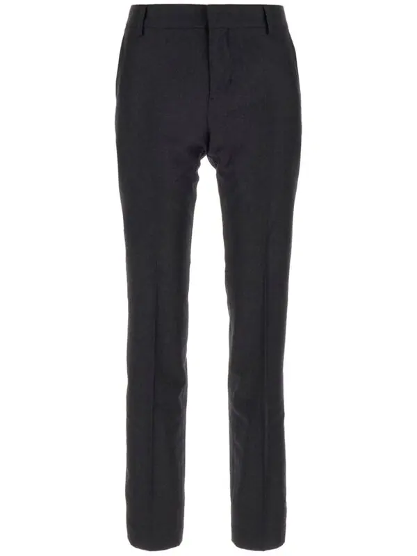 AMI Paris Tailored Wool Trousers - Grey
