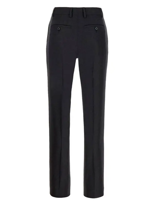 AMI Paris Tailored Wool Trousers - Grey