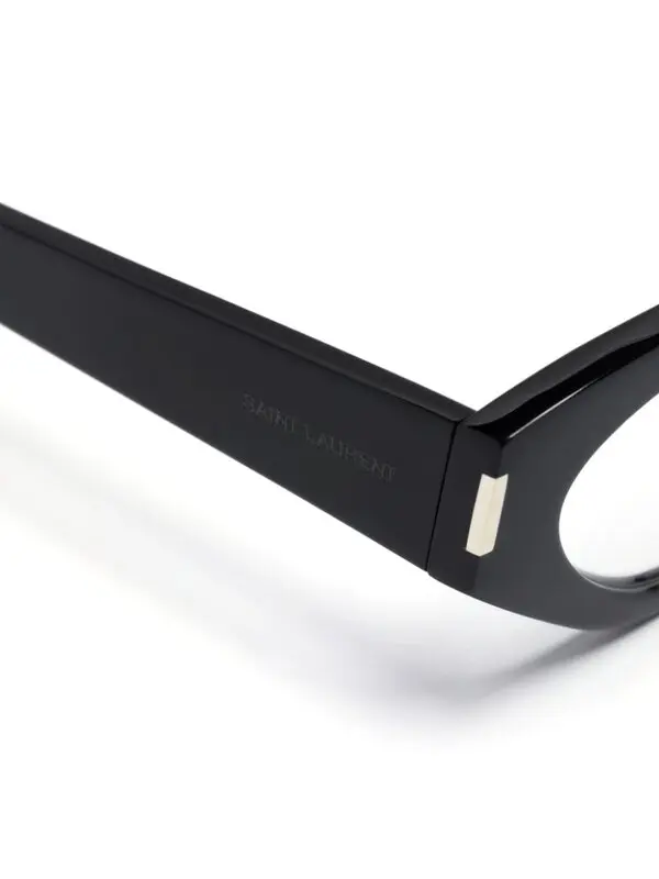 Saint Laurent Polished Cat-eye Glasses