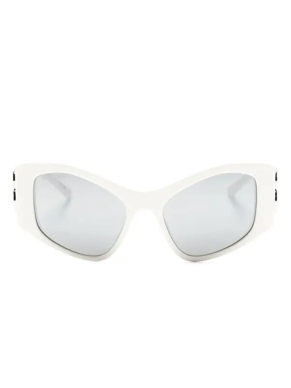 Balenciaga Dynasty D-frame Sunglasses - White