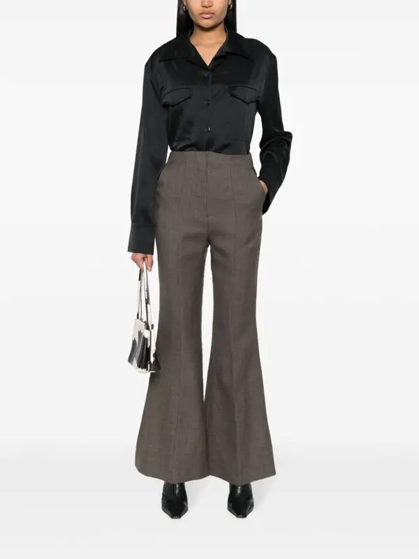 Nanushka Justina Satin Shirt