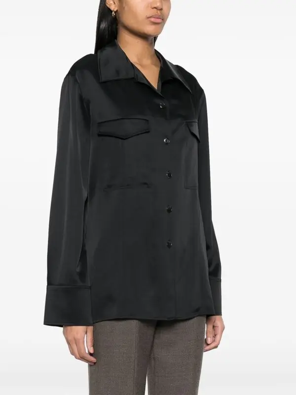 Nanushka Justina Satin Shirt