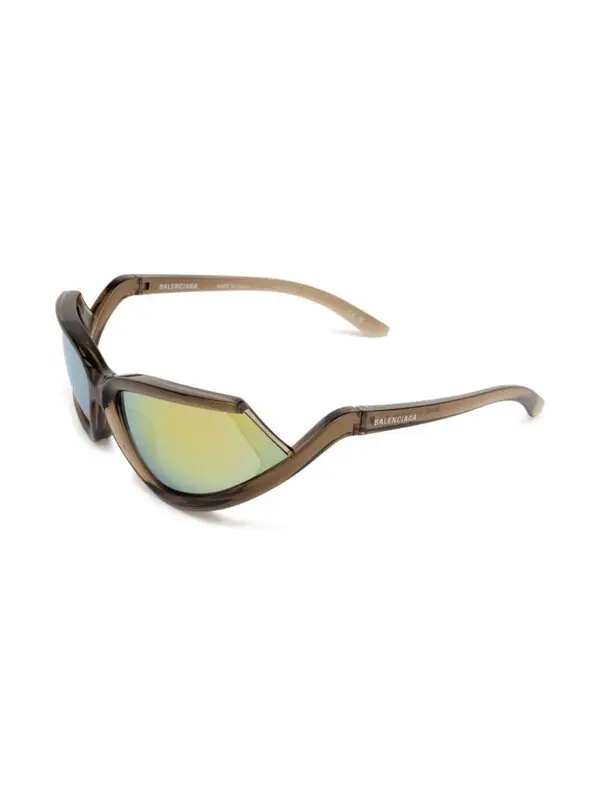 Balenciaga Side Xpander Cat-eye Sunglasses - Brown