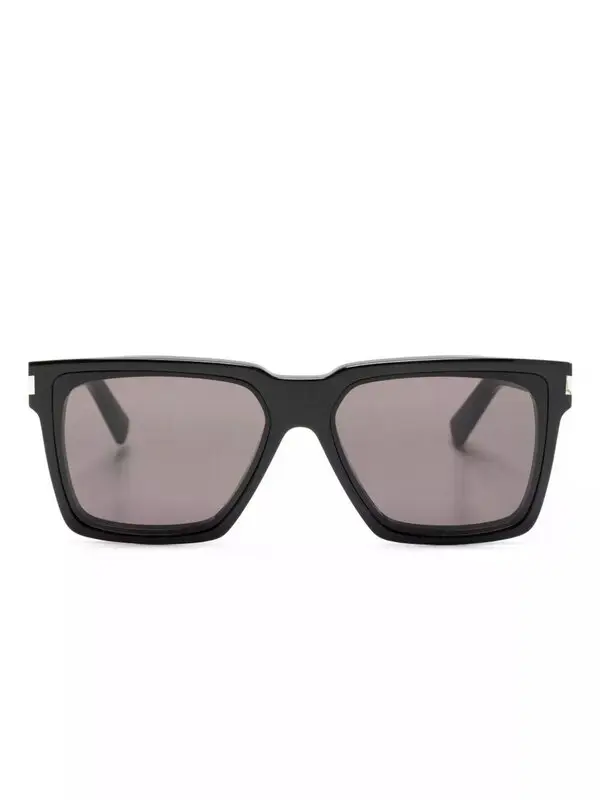 Saint Laurent Sl 610 Square-frame Sunglasses - Black