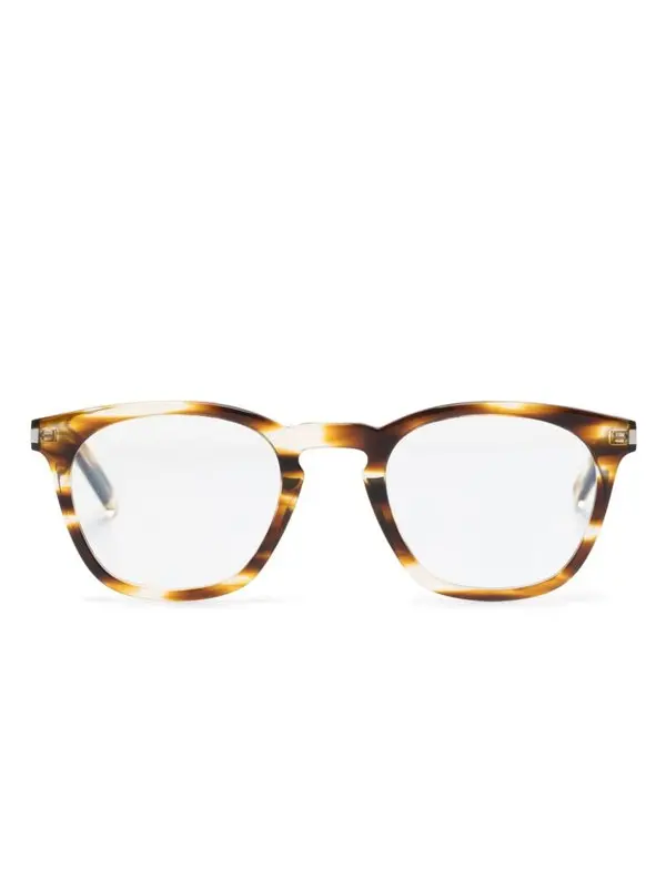 Saint Laurent Sl 30 Slim Glasses - Brown