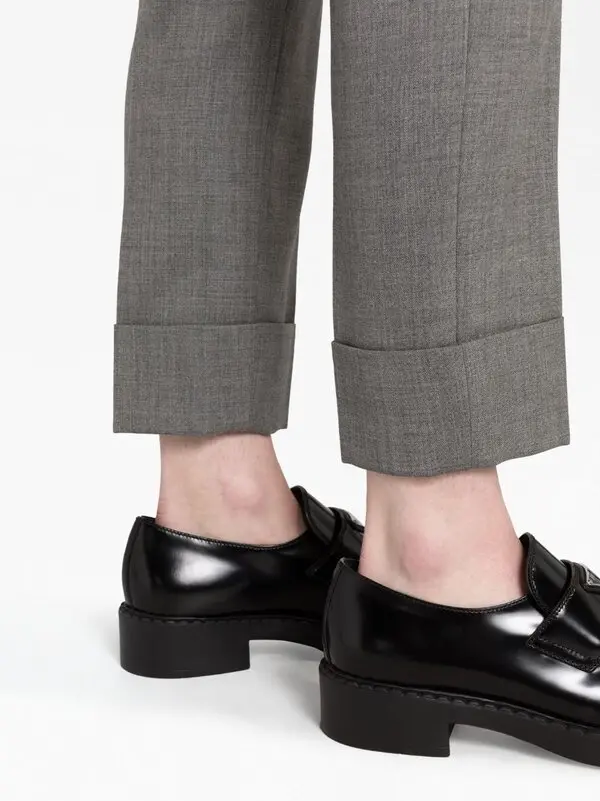 Thom Browne Cropped Tailored Trousers - Grey