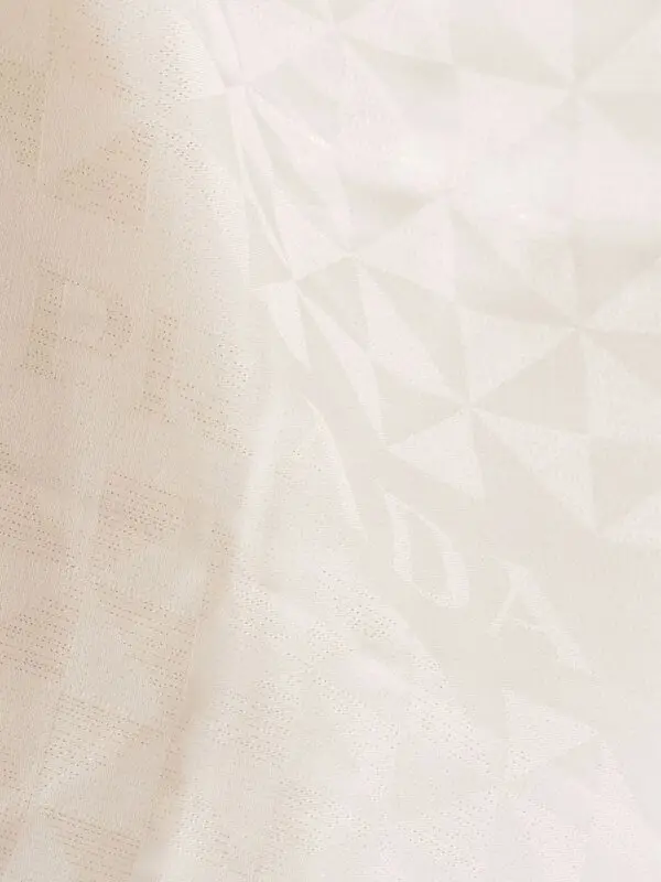 Prada Logo-jacquard Scarf - Neutrals