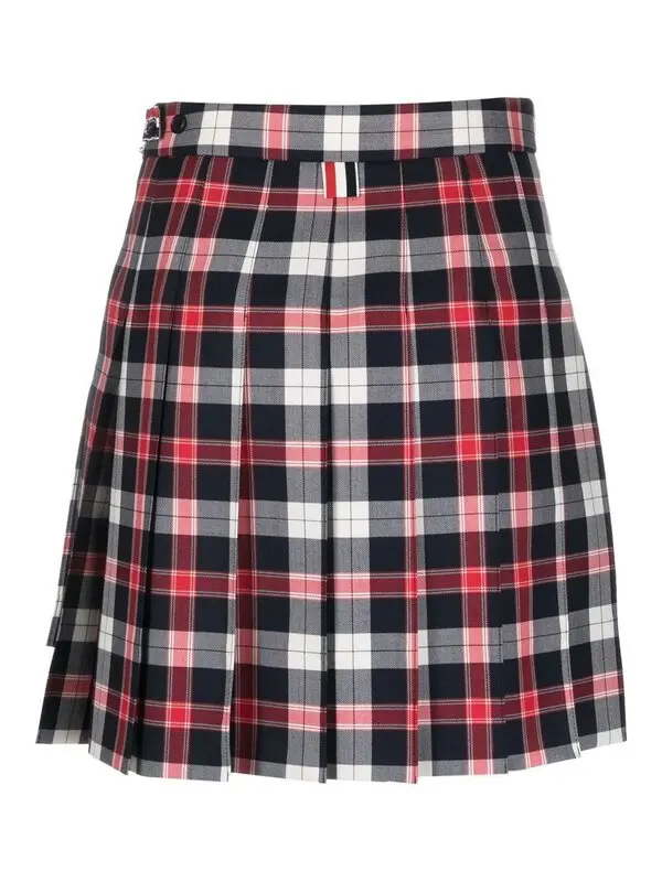 Thom Browne School Uniform Mini Skirt
