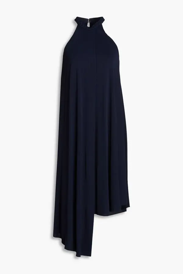 Halston Marie Draped Jersey Dress