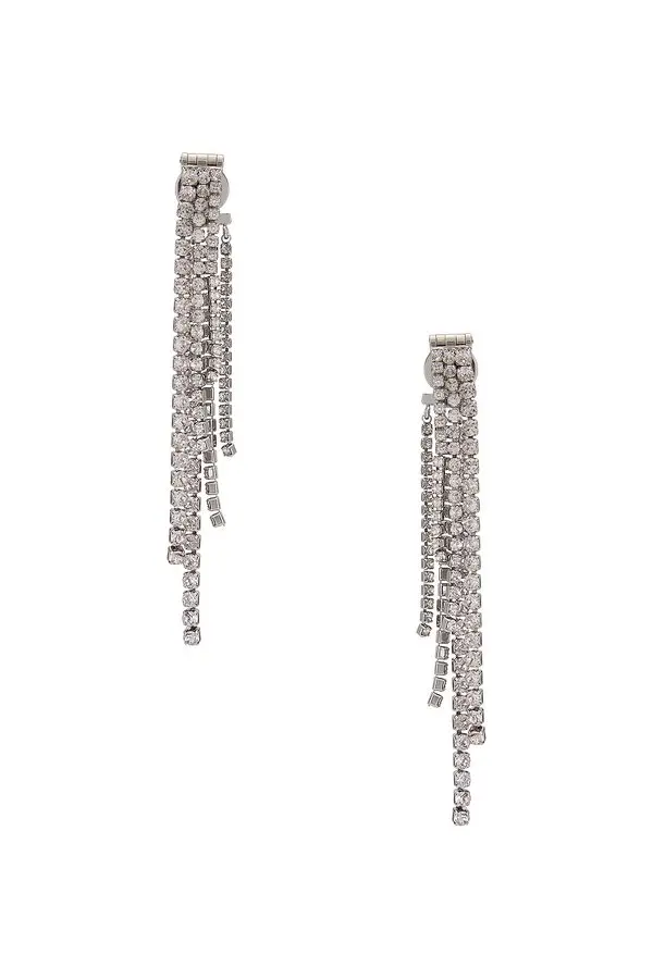 Demarson Calla Dangle Earrings - Crystal