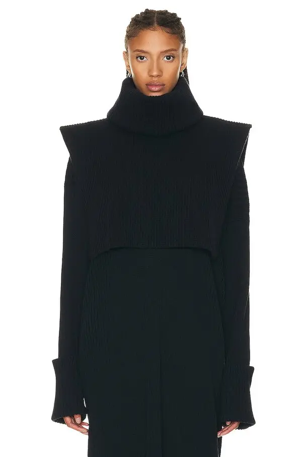 THE ROW Eppie Collar Poncho
