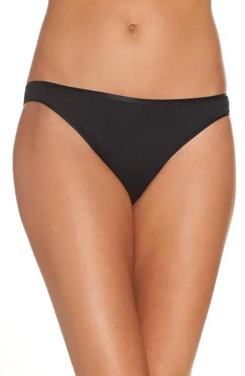 Hanro Seamless High Cut Briefs - Black