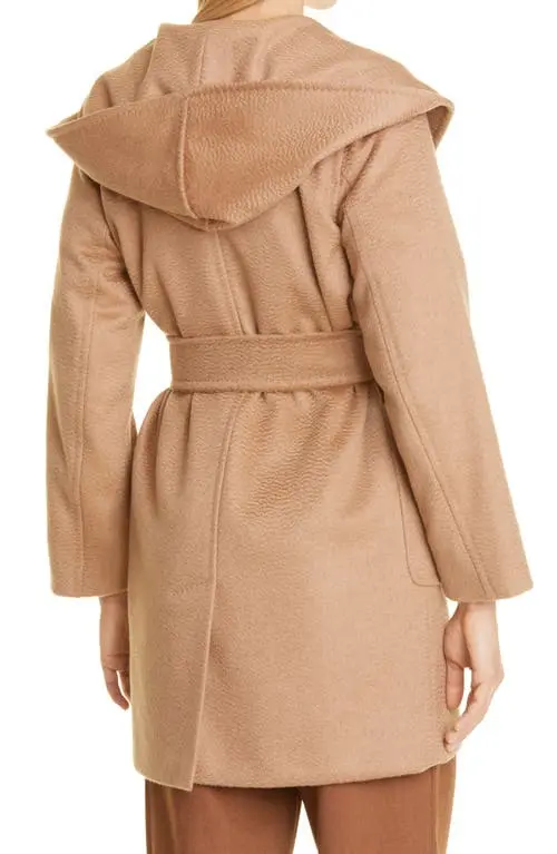 Max Mara Rialto Hair Coat - Camel