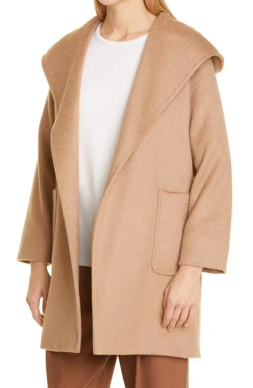 Max Mara Rialto Hair Coat - Camel