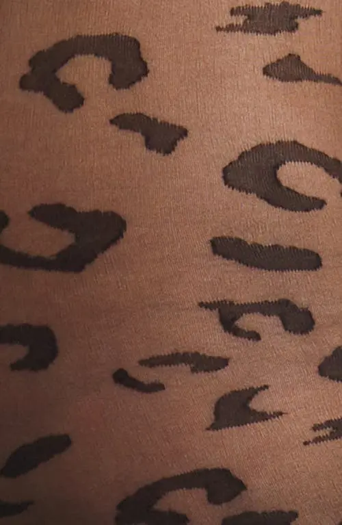 Commando Sheer Leopard Tights