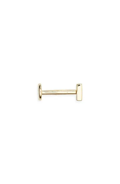Monica Vinader Bar Single Flat Back Stud Earring