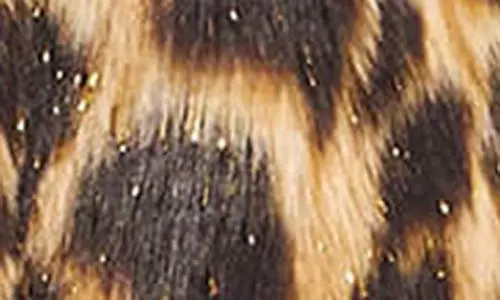 Fabulous Furs Leopard Print Faux Fur Coat
