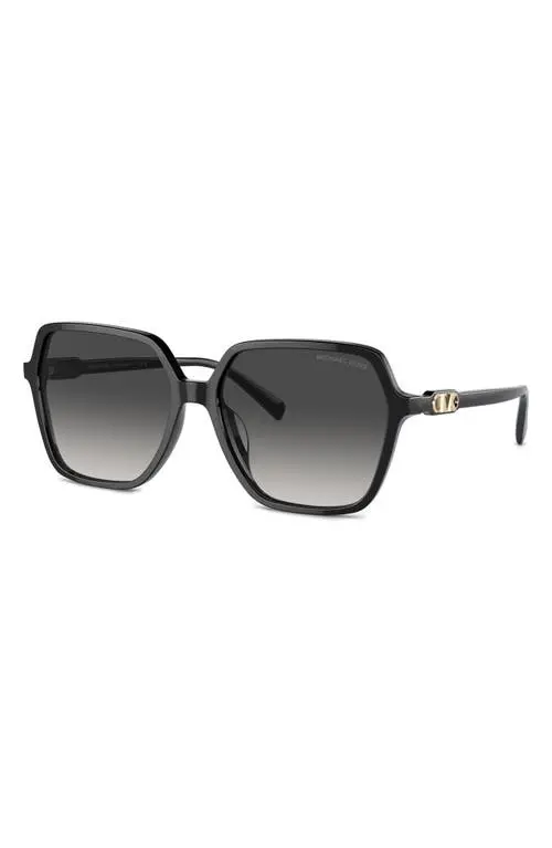Michael Kors Jasper Square Frame Sunglasses - Black