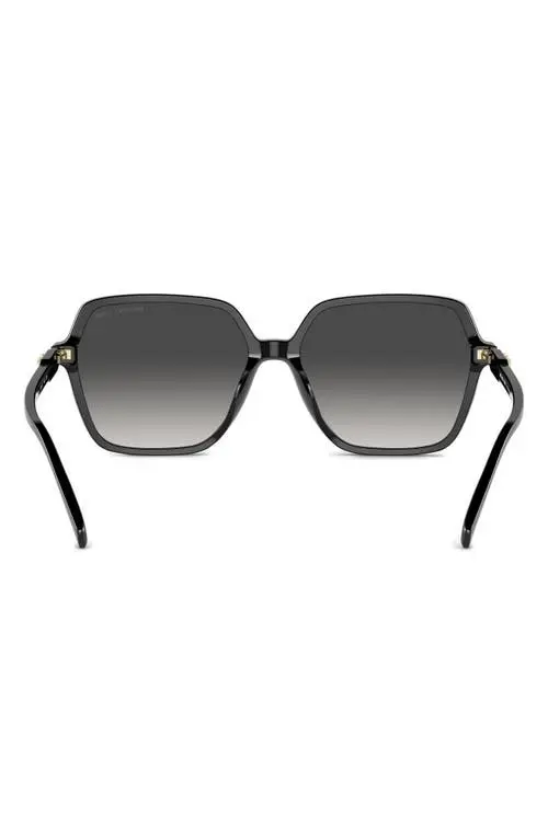 Michael Kors Jasper Square Frame Sunglasses - Black