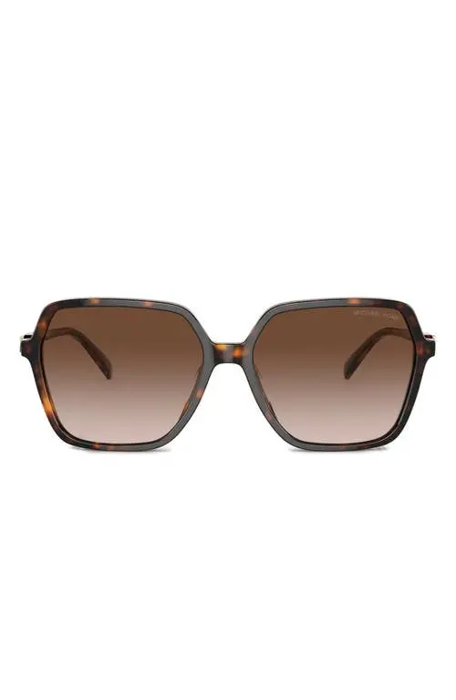 Michael Kors Jasper Square Frame Sunglasses - Dk Tort