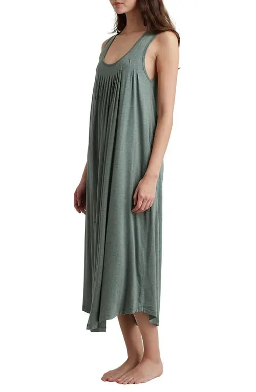 PAPINELLE Kate Pleated Stretch Modal Nightgown