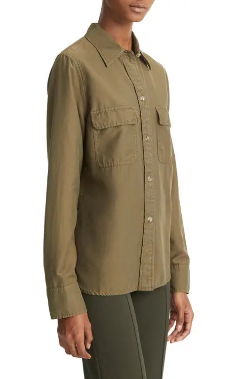 Vince Utility Long Sleeve Button-up Shirt