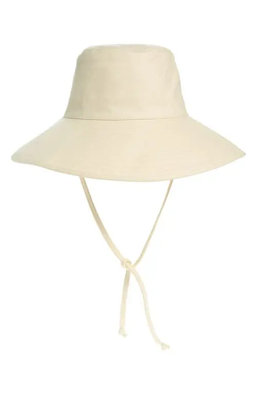 Lack Of Color Holiday Cotton Canvas Bucket Hat - Beige