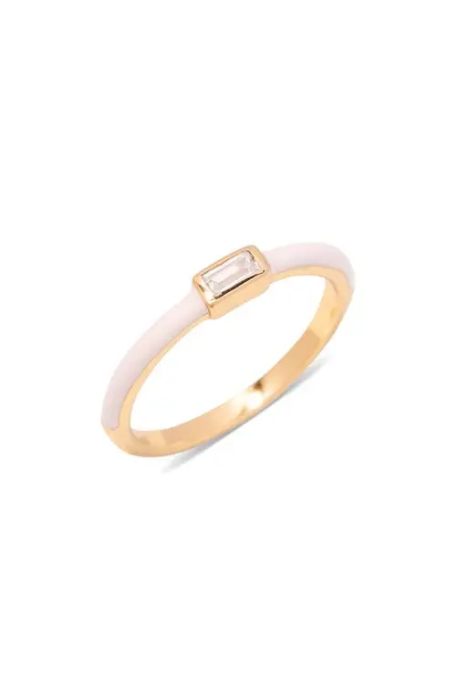 BROOK & YORK Posie Enamel Ring - Gold