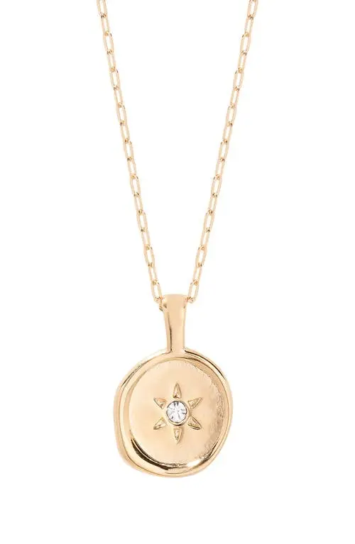 BROOK & YORK Sadie Star Crystal Pendant Necklace - Gold