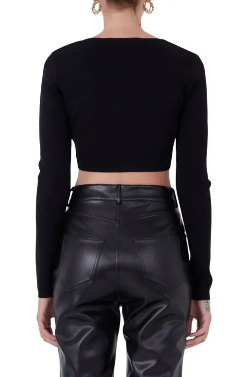 Endless Rose Ribbed Crop Top