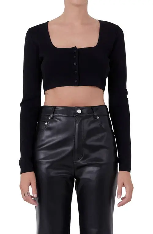 Endless Rose Ribbed Crop Top