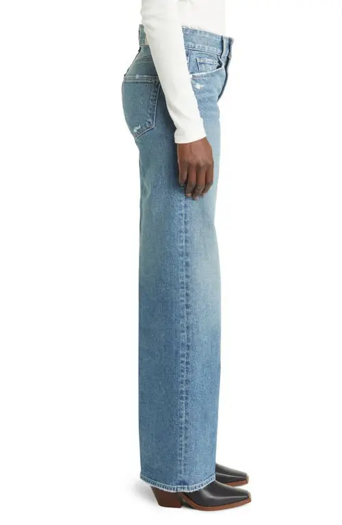 Paige Sasha High Waist Wide Leg Jeans - Strybkdist