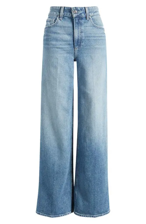 Paige Sasha High Waist Wide Leg Jeans - Strybkdist